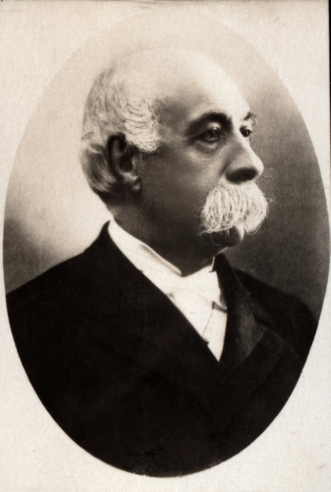 Francesco Crispi（1819-1901）の肖像、イタリアの政治家。