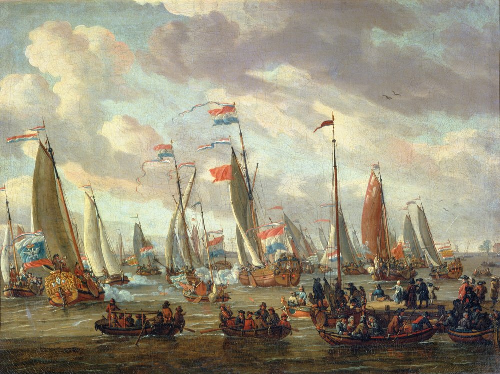 1698年1月にイギリスを訪れたピーター1世（1672-1725）