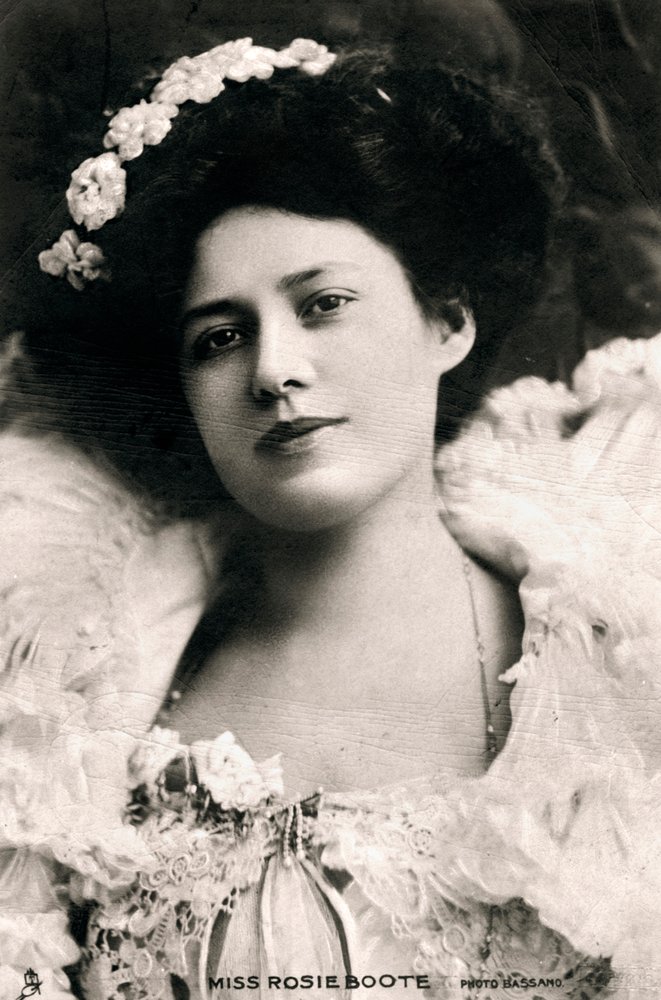 Rosie Boote 1878-1958、イギリスの女優、1905年。