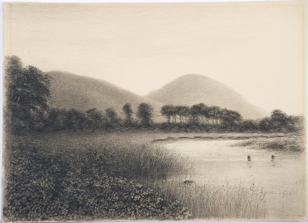 イーバーリングベル、ノーサンバーランド、1916年頃（紙と鉛筆）