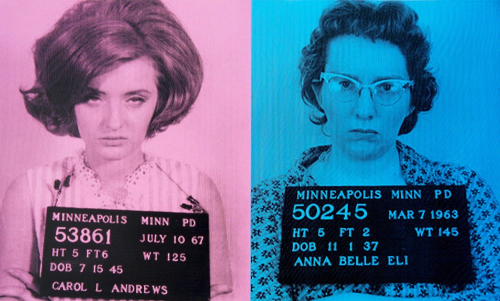 Least Wanted I（紙にスクリーンプリント）