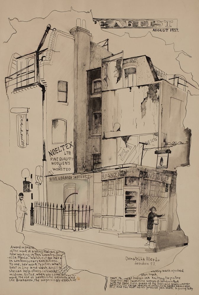 その芸術家 | ドナテッラ・メルロ