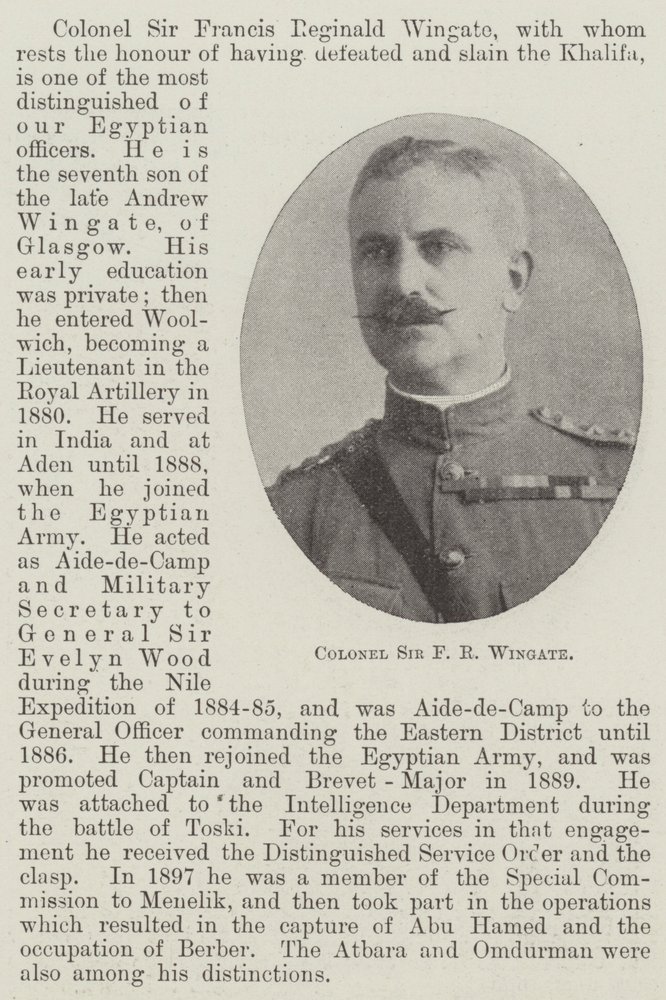 大佐卿FRウィンゲート | 英語の写真家