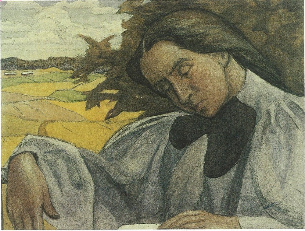 昔ながらの司祭の娘 | アートプリント