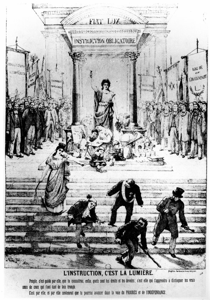 義務教育、1881 | フランス語学校