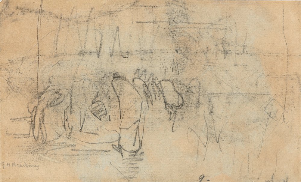 通りの人々のスケッチオランダ語：通りの人々のスケッチ