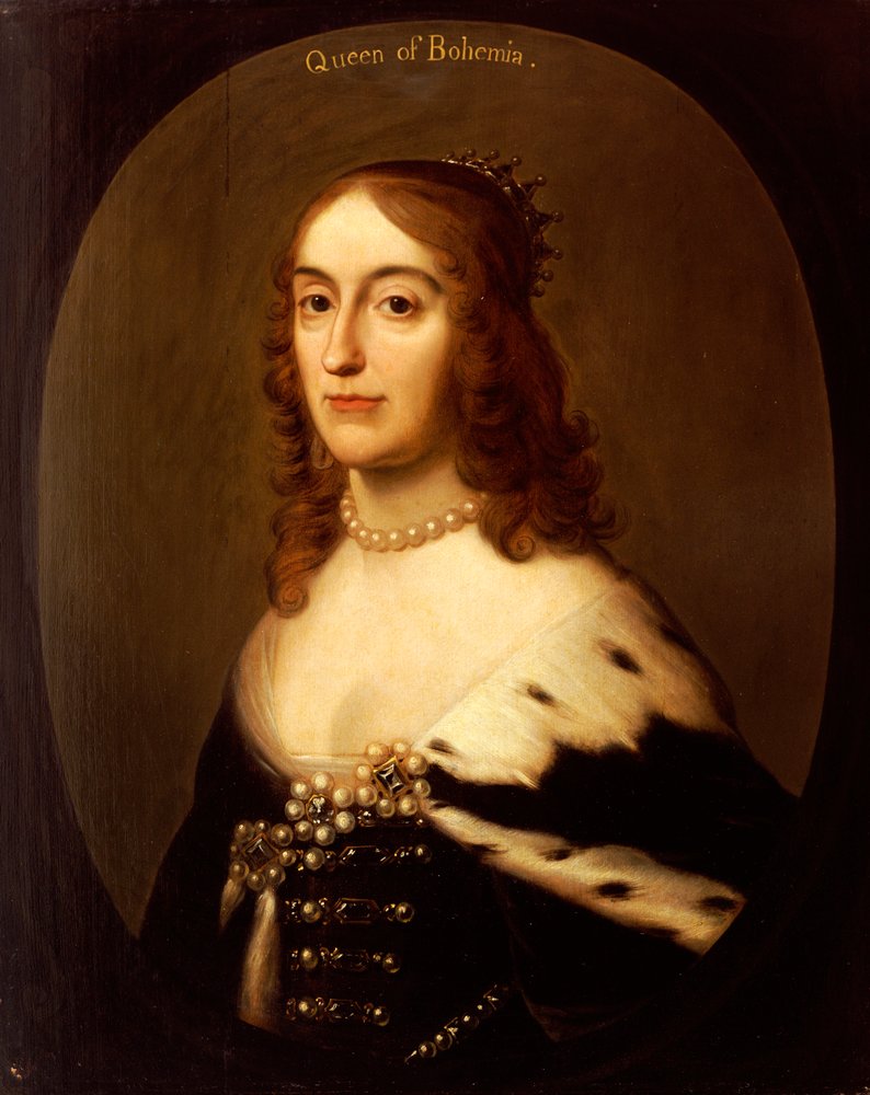 ボヘミアの女王、エリザベスの肖像
