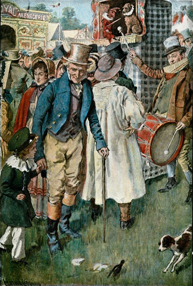 フェアでのトムとベンジー