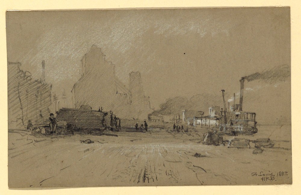 セントルイスのミシシッピで。