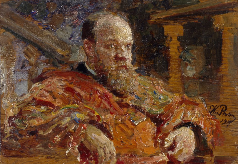 Pavel Viktorovich Delarov 1851-1913、1910の肖像