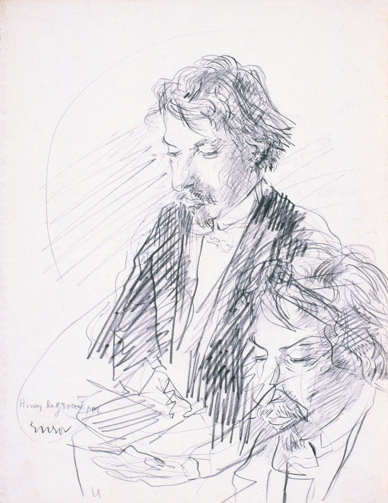 Portrait of the artist, Henry de Groux 1453871 ja japanese Successfully ...