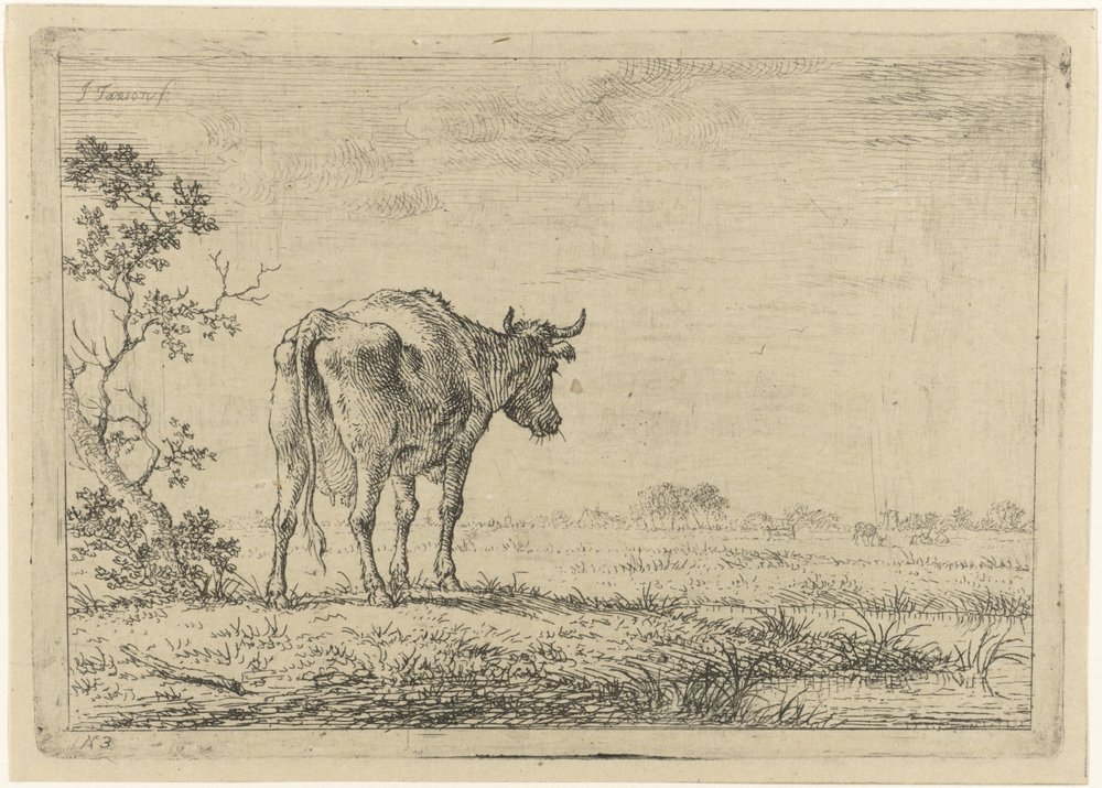 牧草地の牛 | ヨハネス・ヤンソン