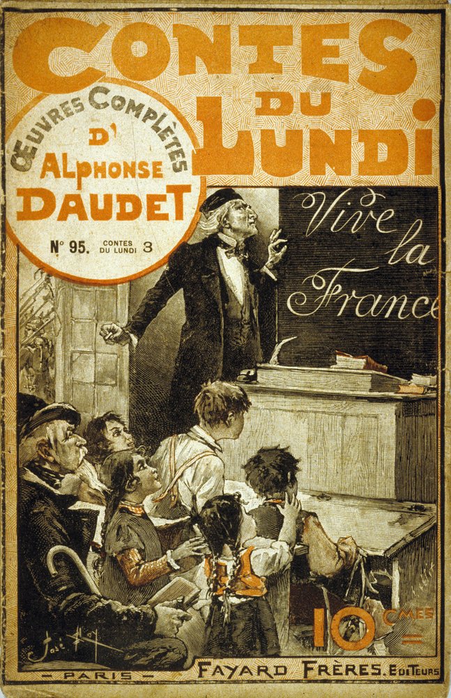 アルフォンス・ドーデ著「Monday Tales」の表紙