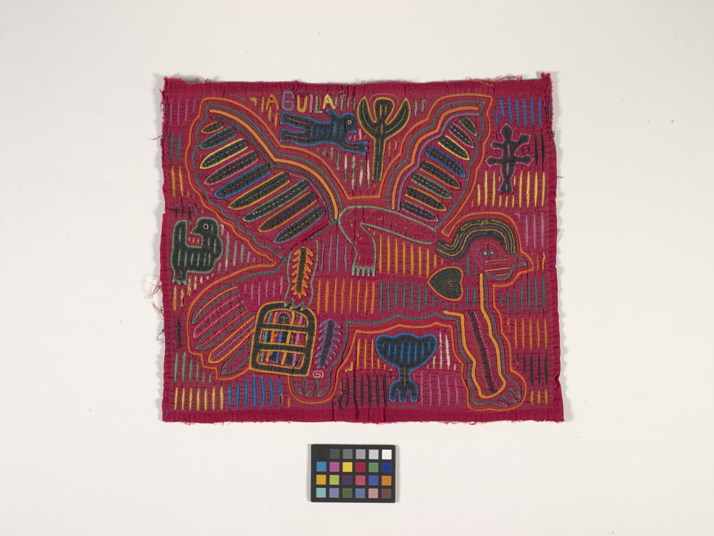 Paitapaneeli (Mola) (kuva) | クナ インド文化