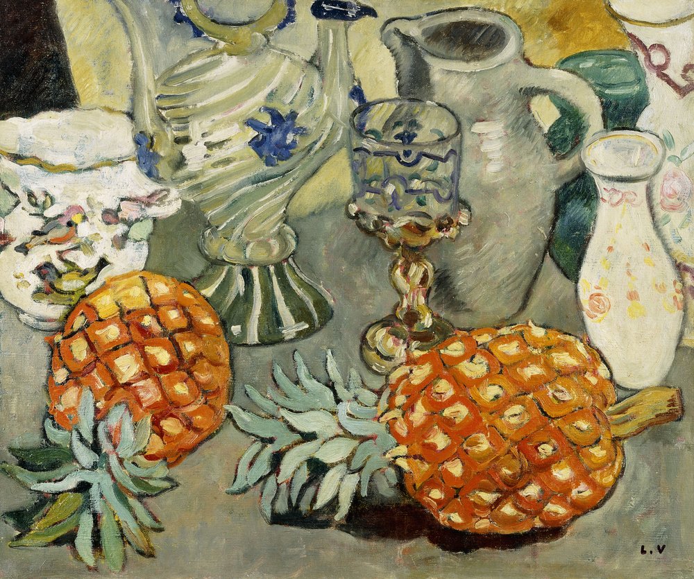 natureza morta com abacaxi; Natureza Morte a l'Ananas
