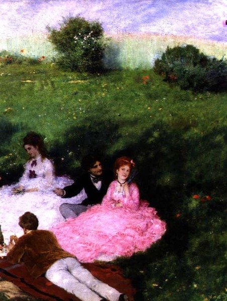 5月のピクニック（詳細）、1873