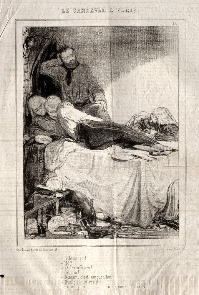 カーニバル、1841-1843。