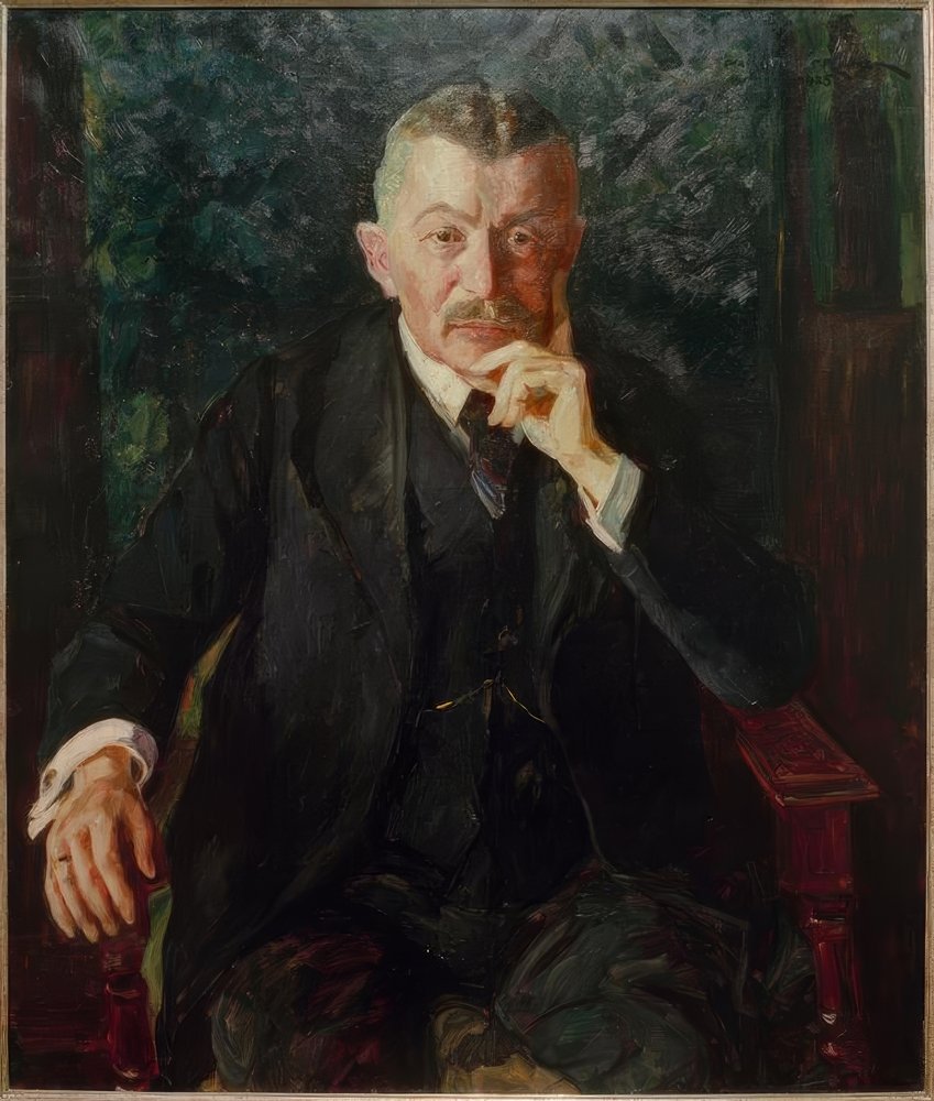 枢密院議員のポール・ストラスマン教授の肖像