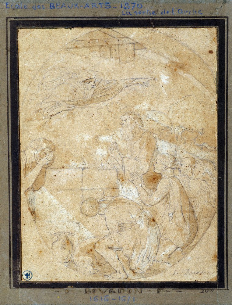 ノエのアーチの出口（図面