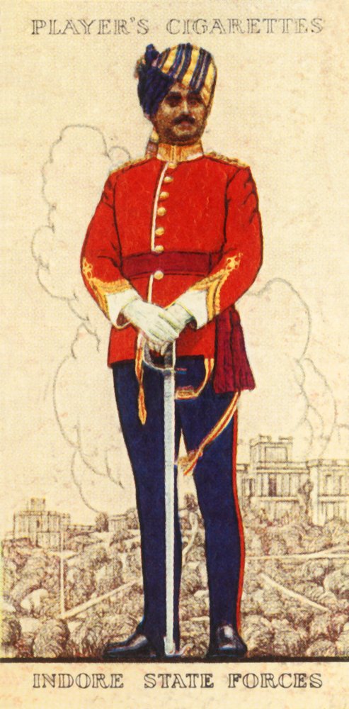 インドール州軍、1936年。 | 不明