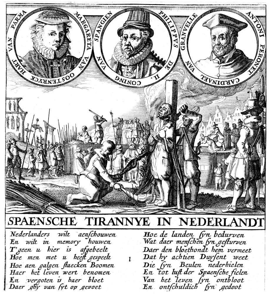 ユグノーのスペインによる処刑、c1565