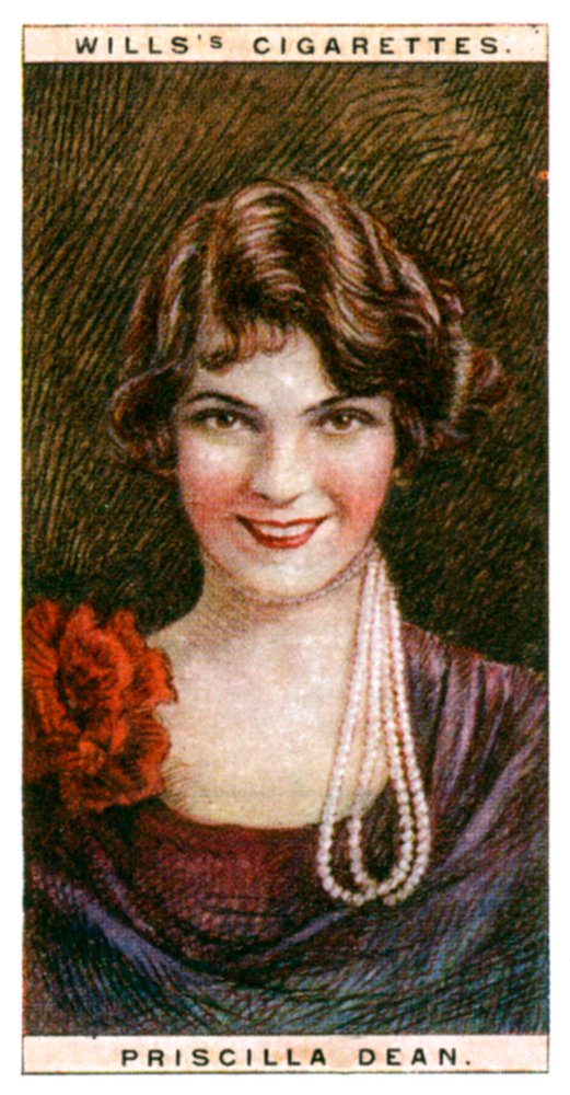 プリシラディーン1896〜1987年、アメリカの女優、1928年。
