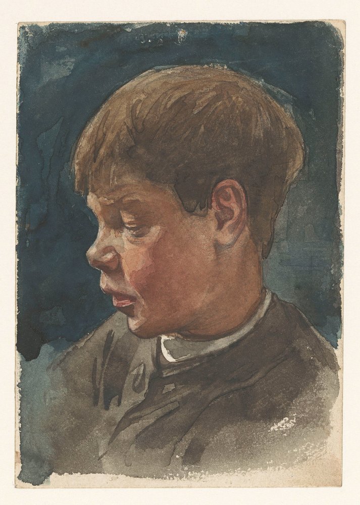 男の子の顔 | アートプリント