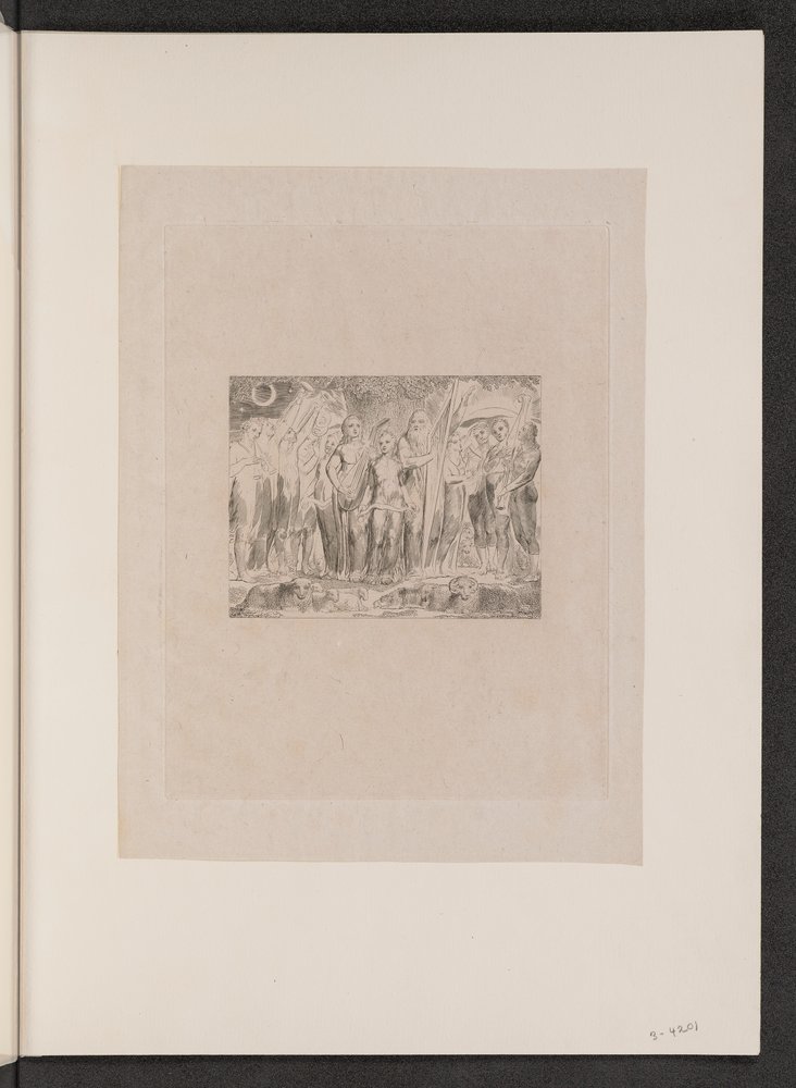 Job and His Family Restored to Prosperity』（1825年）。