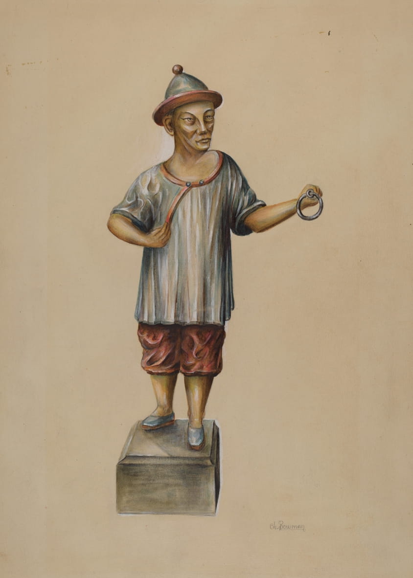 ヒッチングポスト | アートプリント