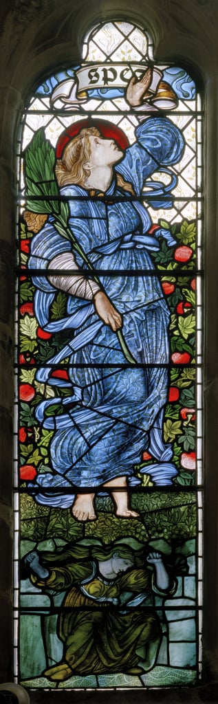 Rochdale、St Chad、Morris＆Co.、Edward Burne-Jones、Hope、1873