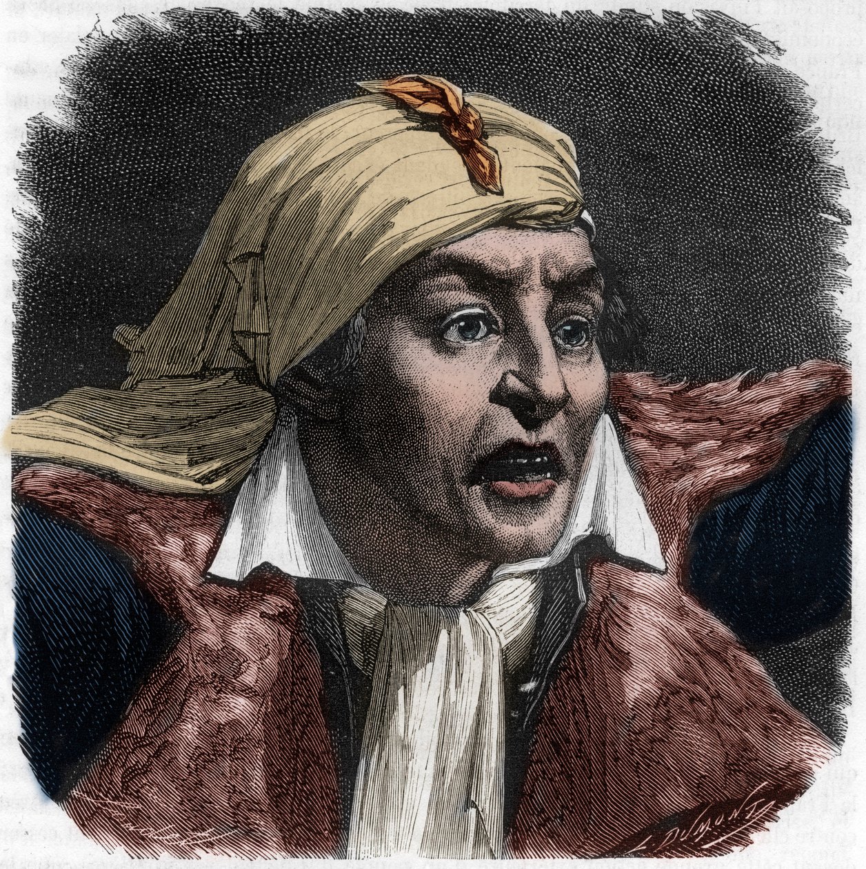 Marat (1743-1793) の肖像 - Jean-Paul (Jean Paul) Marat (1743-1793) 政治家 ...