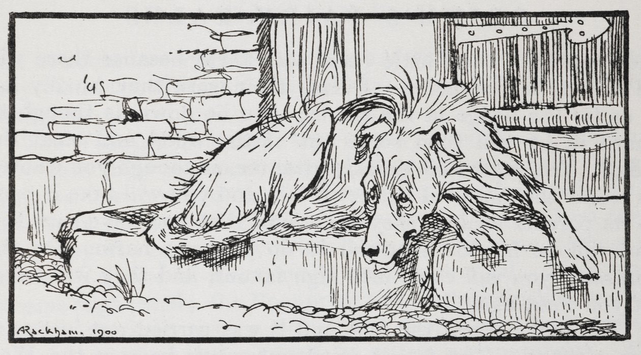 Illustration from Old Sultan of a dog. 1452738 ja japanese Successfully ...