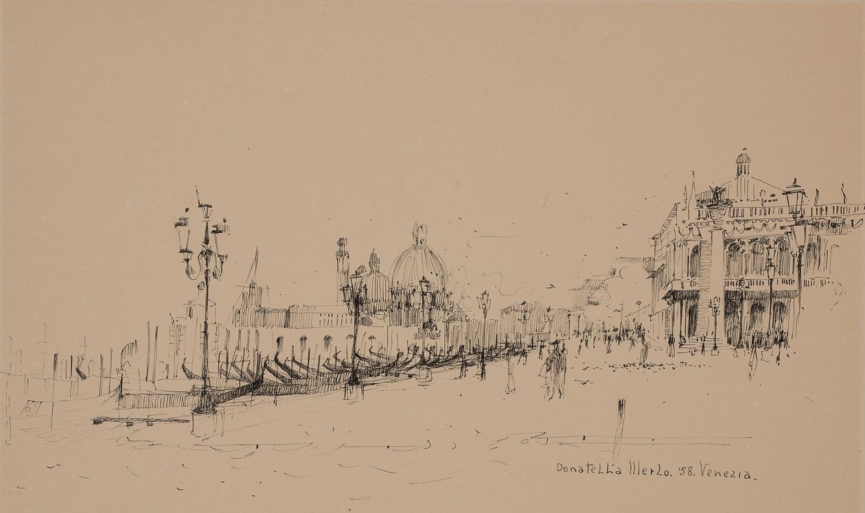 サン・マルコ広場のゴンドラ