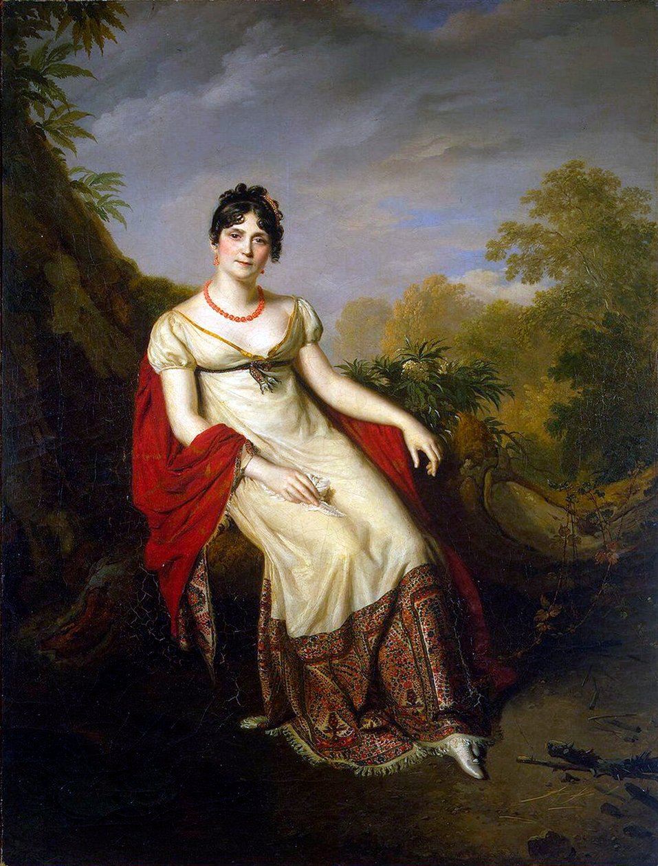 ジョゼフィーヌ・ド・ボアルネの肖像、1812年。