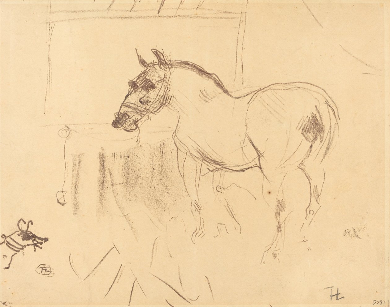 Calmese の小さなポニー Calmese の小さなポニー、1899 年。