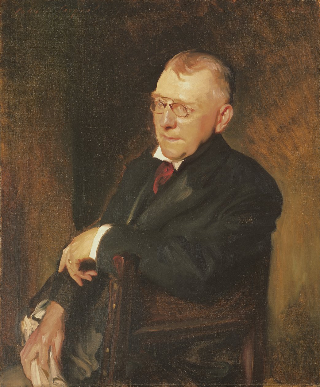 Retrato de James Whitcomb Riley | アートプリント