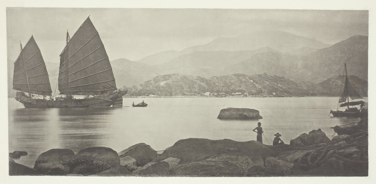 1868年頃のCanton Trading Junk。