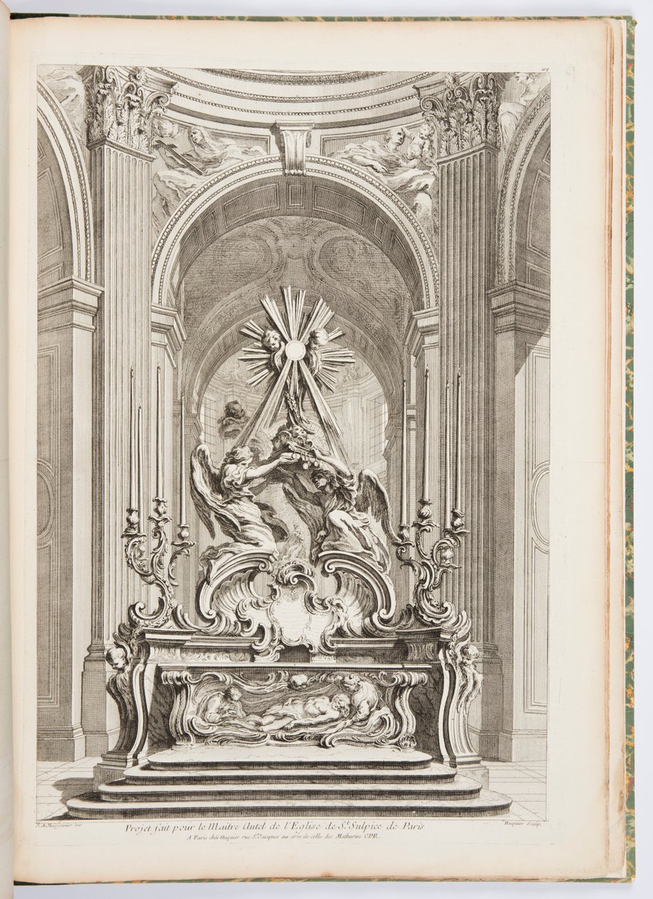 Oeuvres de Juste-Aurèle Meissonnier (Juste-Aurèle Meissonnier の作品) のパリの ...