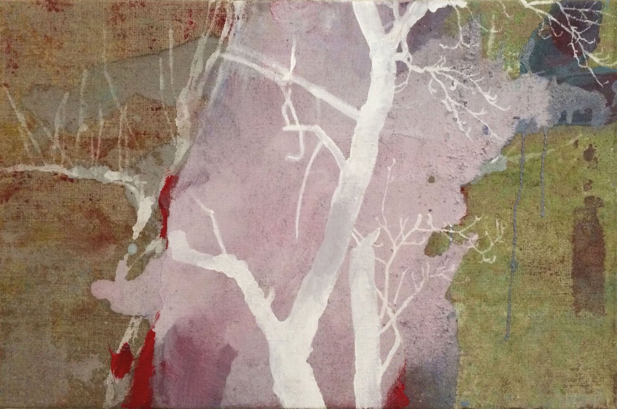 Apfelbaum von Magdalena Cichon: hochwertiger Kunstdruck