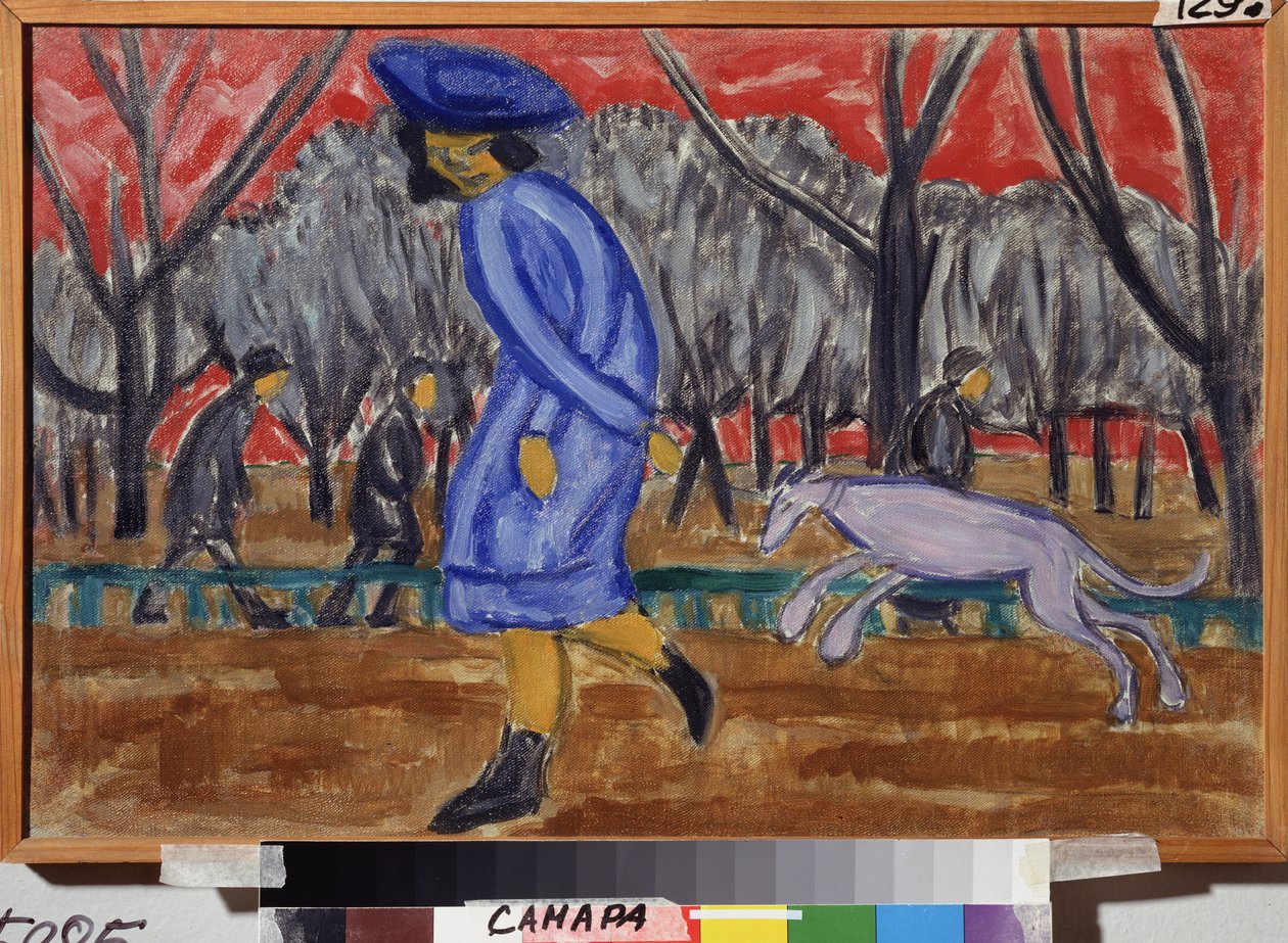 ル・ブルバードir。 Peinture de Olga Vladimirovna Rosanova（1886-1918）、Hille Sir ...
