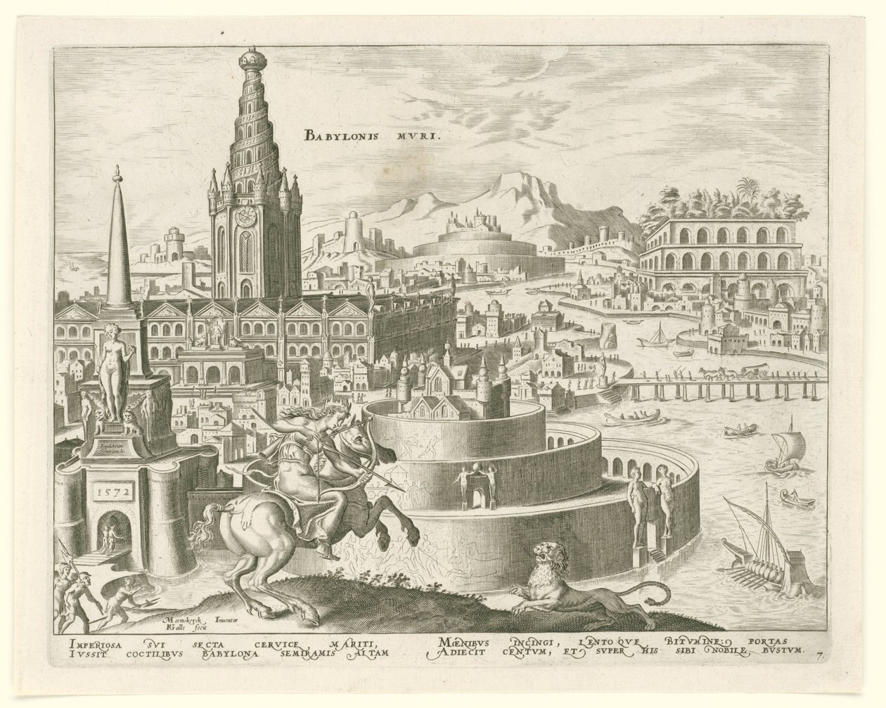 バビロンの壁 Babylonis Mvri (オブジェクトのタイトル) 世界の八不思議（シリーズタイトル）