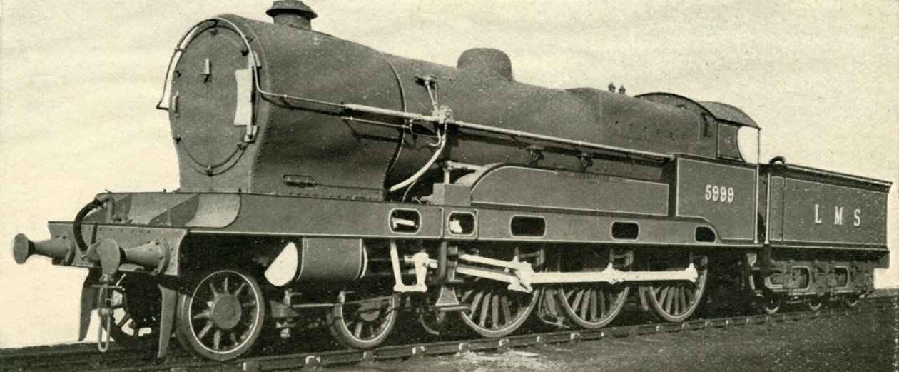 LMSの主要なExpress Type-The Rebuilt Claughton。、c1930。