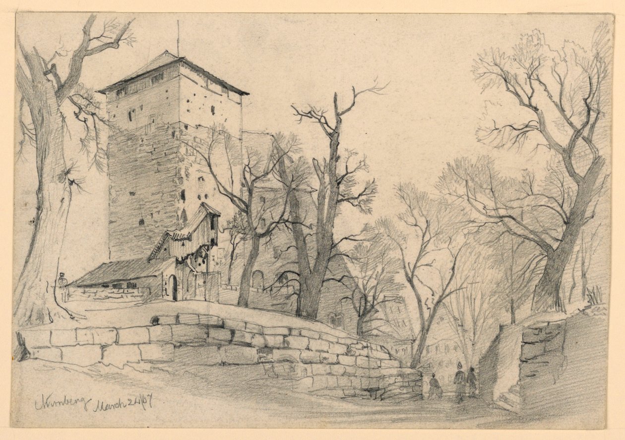 ニュルンベルク城、ドイツ