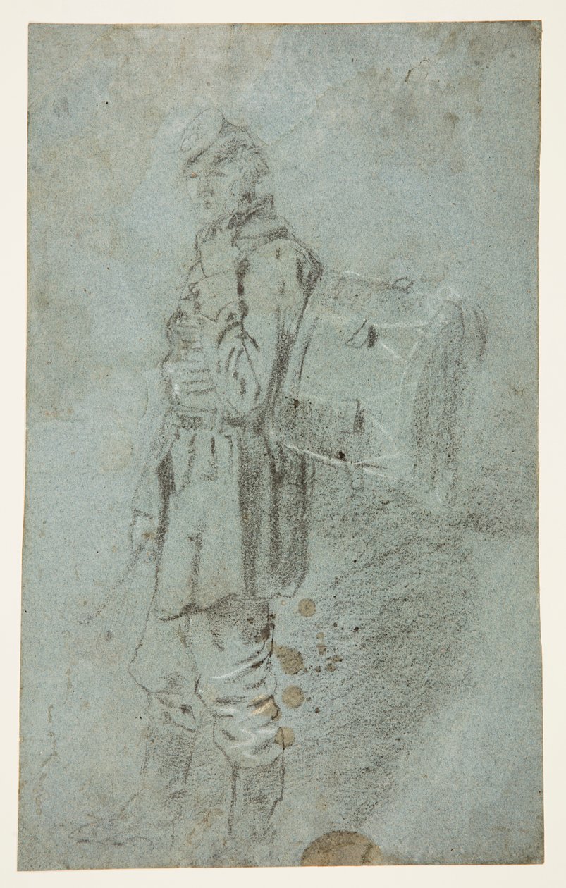 ドラマーの側面図 | アートプリント