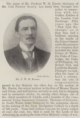 FWHハリス氏 | 英語の写真家