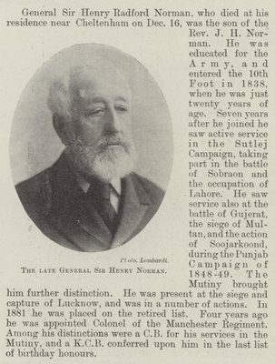 故ヘンリー・ノーマン卿