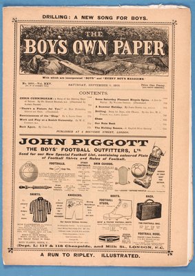 The Boys Own Paper、1903（印刷） | 英語学校