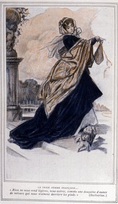 アルフレッド・ド・ミュッセ（1810-1857）が1835年に制作した演劇「バルベリーヌ」のイラスト。