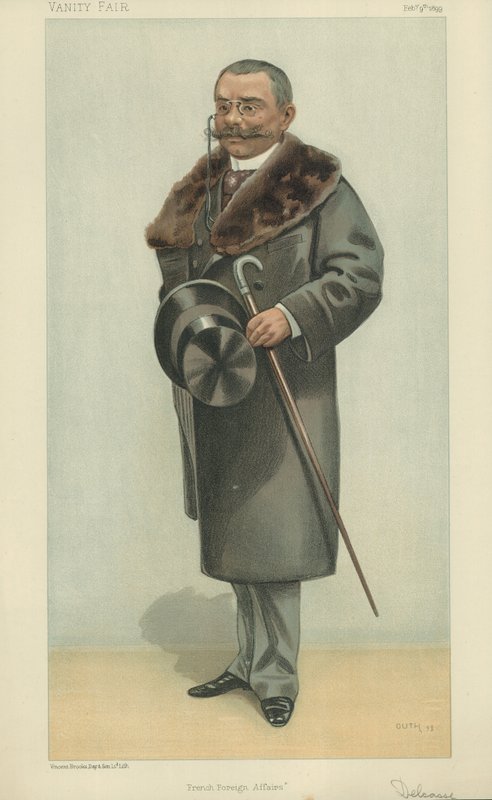 Theophile Delcasse氏（カラーリトグラフ